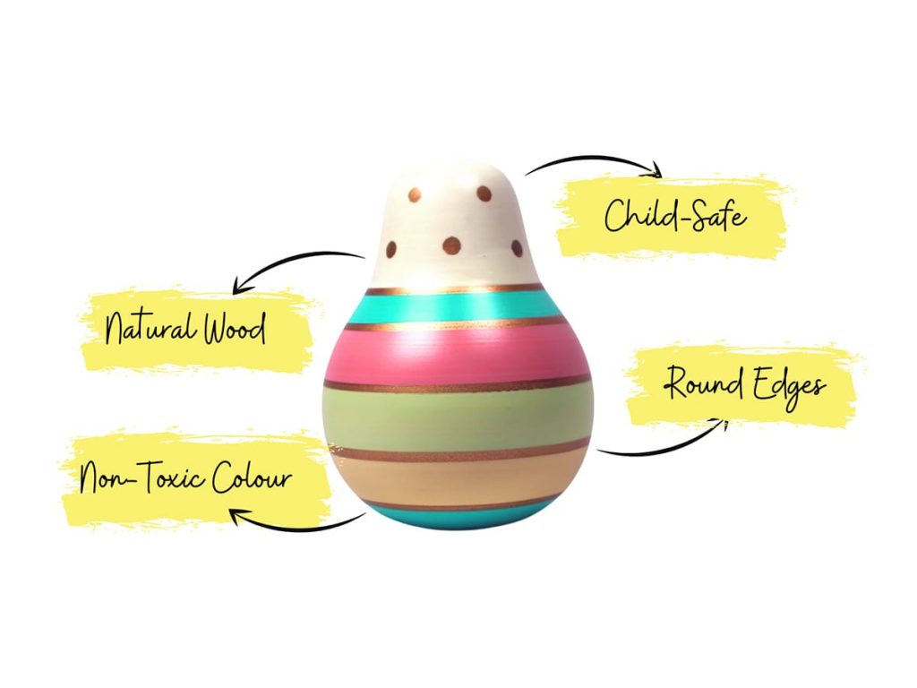 Roly Poly Wobbler – The Sculpted Brain