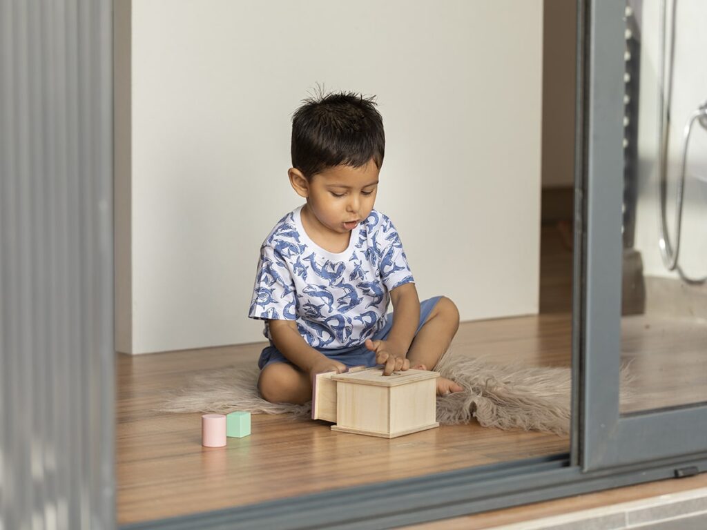 Object Permanence Box With Drawer – The Sculpted Brain