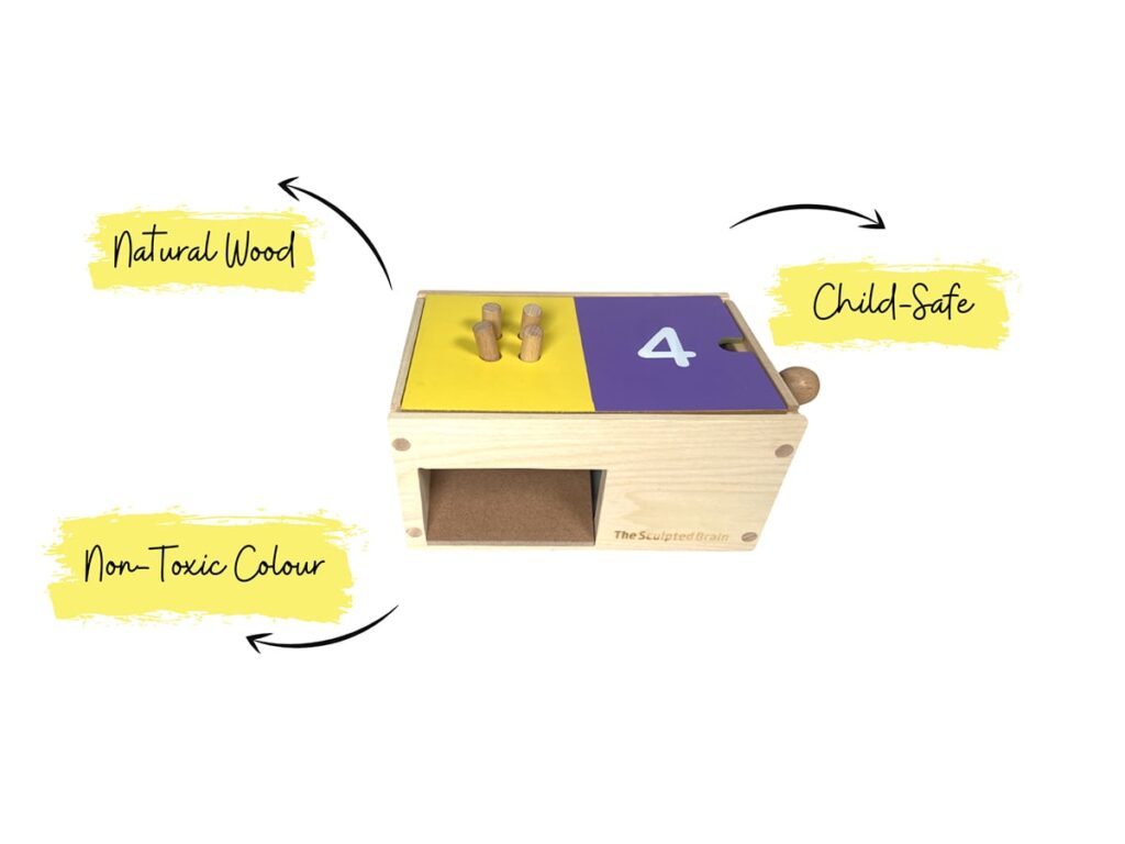 Peg Counting Box – The Sculpted Brain